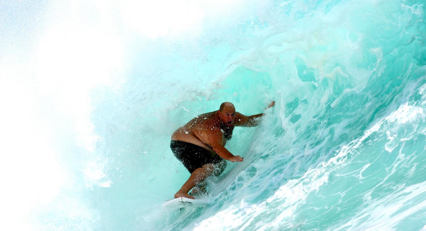 Jimbo Pellegrine Proves That Fat Guys Can Surf